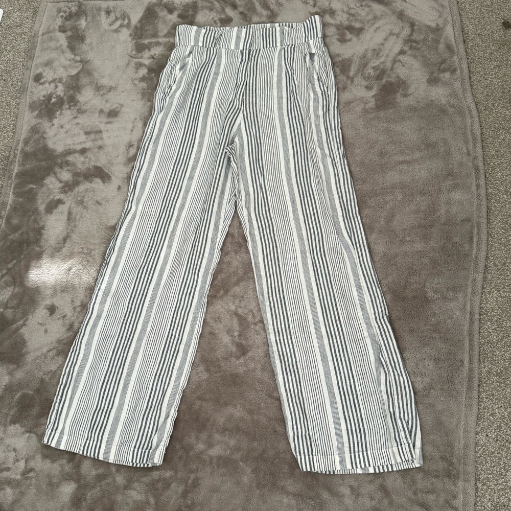 100% Linen Pants C&C California With Pockets - Gem